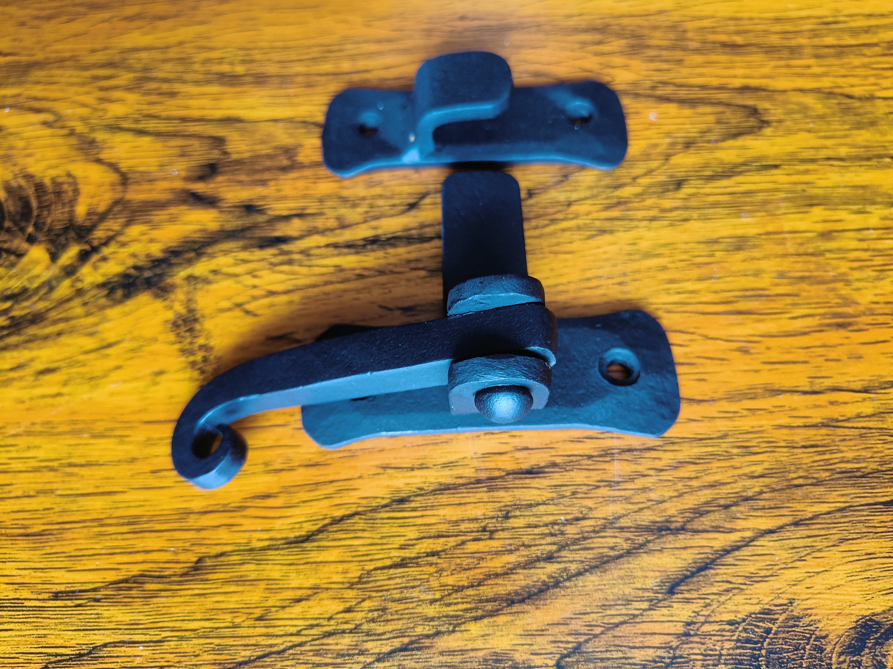 Iron Hand Forged Latch - Etsy