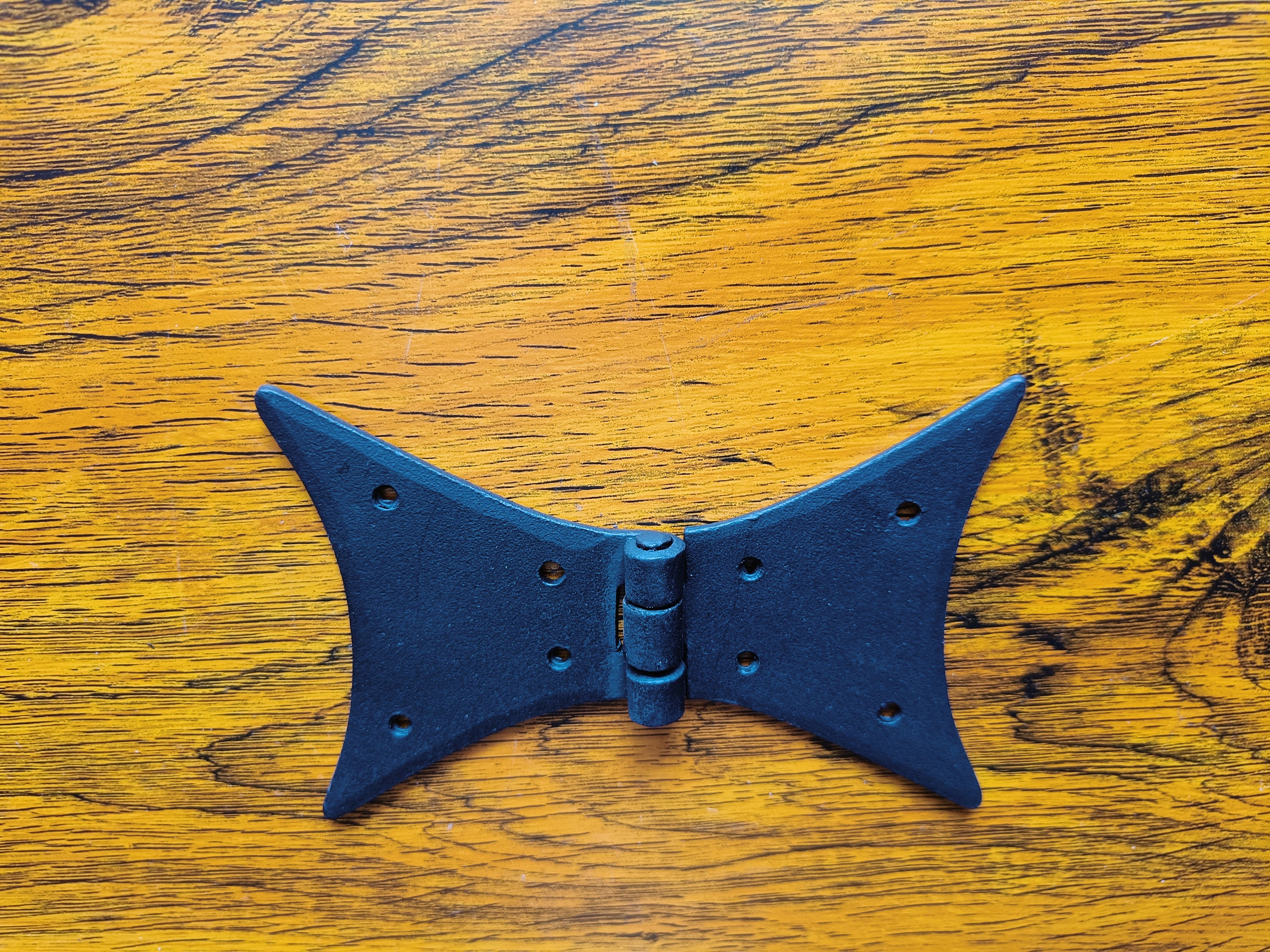Iron Hand Forged Hinge Butter Fly Design Pack of 4 - Etsy