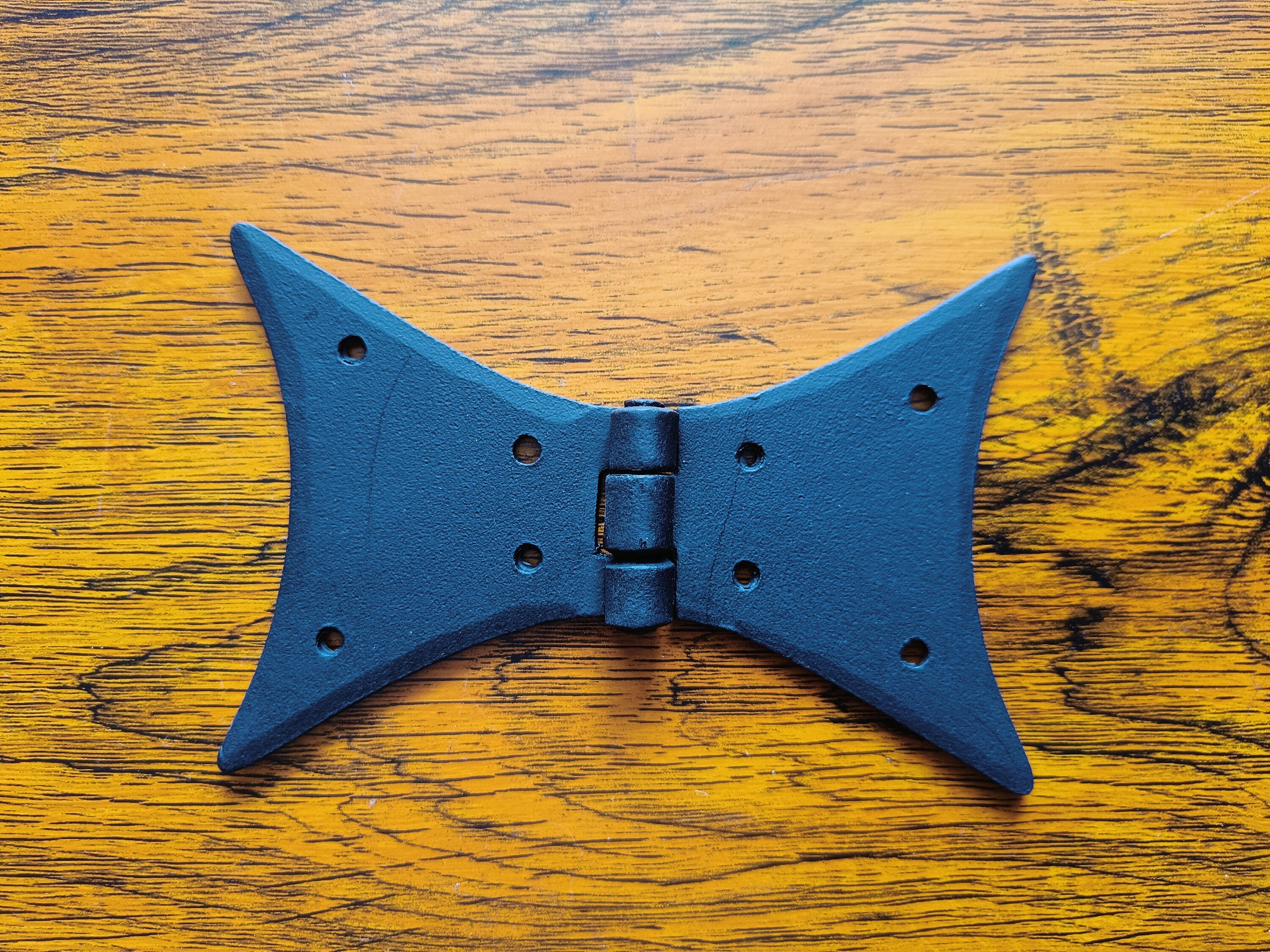 Iron Hand Forged Hinge Butter Fly Design Pack of 4 - Etsy