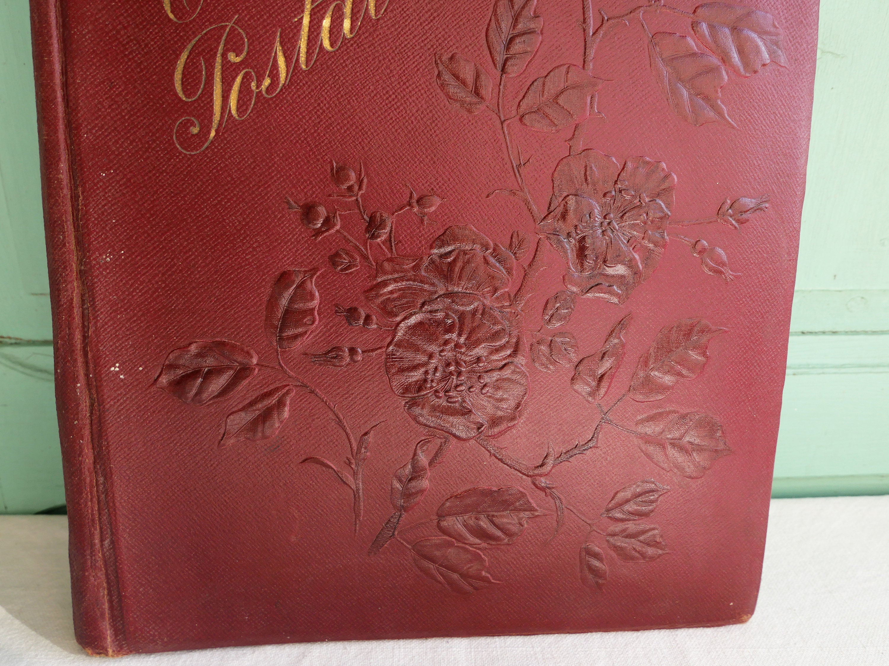 Antique Postcard Album-postcards Photo Album-vintage Deco - Etsy