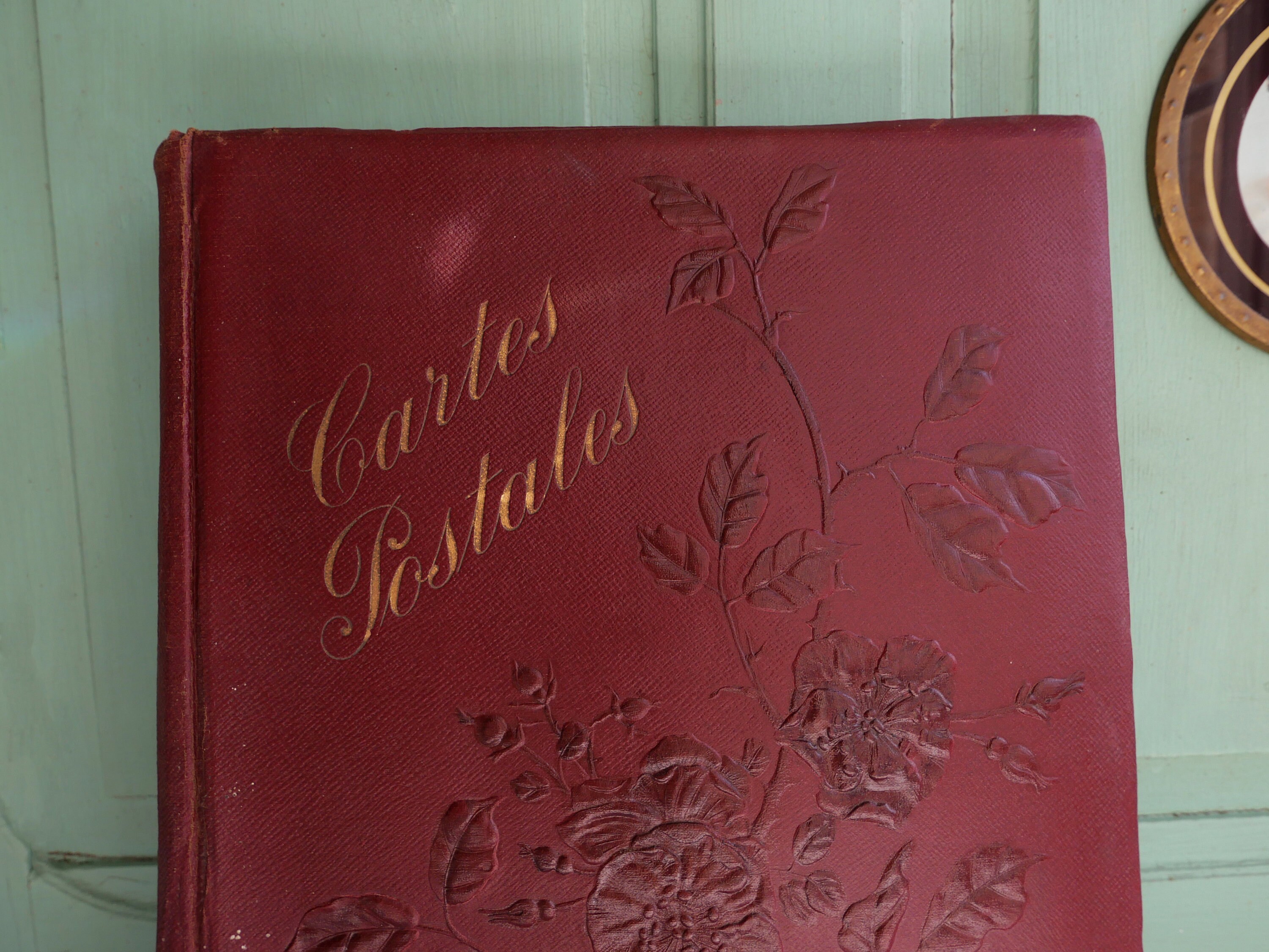 Antique Postcard Album-postcards Photo Album-vintage Deco - Etsy