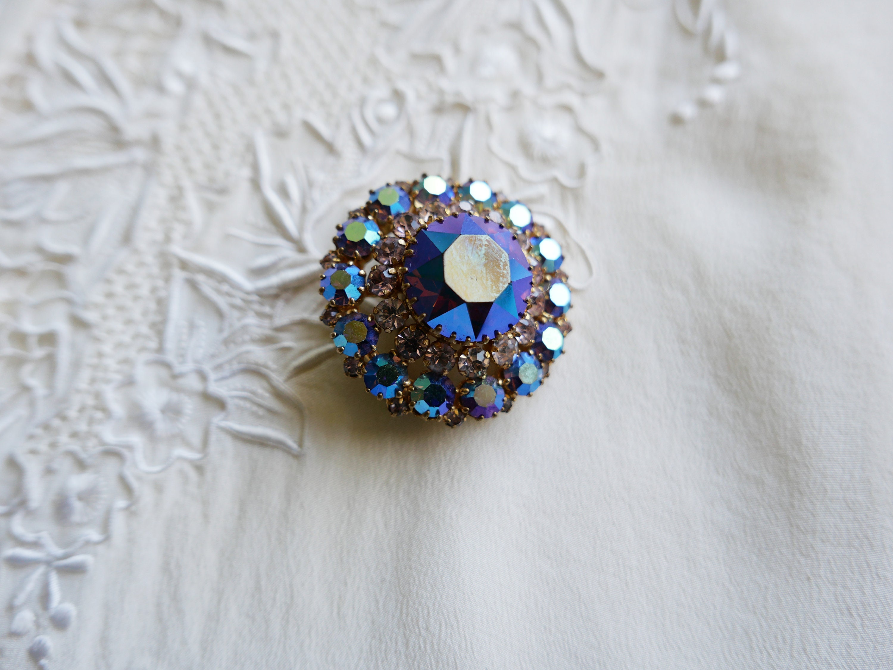 Antique Brooche-unique Costume Jewelry Retro Ladies Womens - Etsy