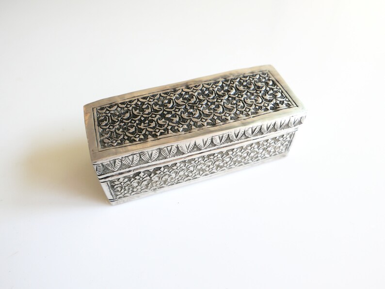 Victorian Silver Plate Snuffbox-antique Silver Plate Snuff - Etsy