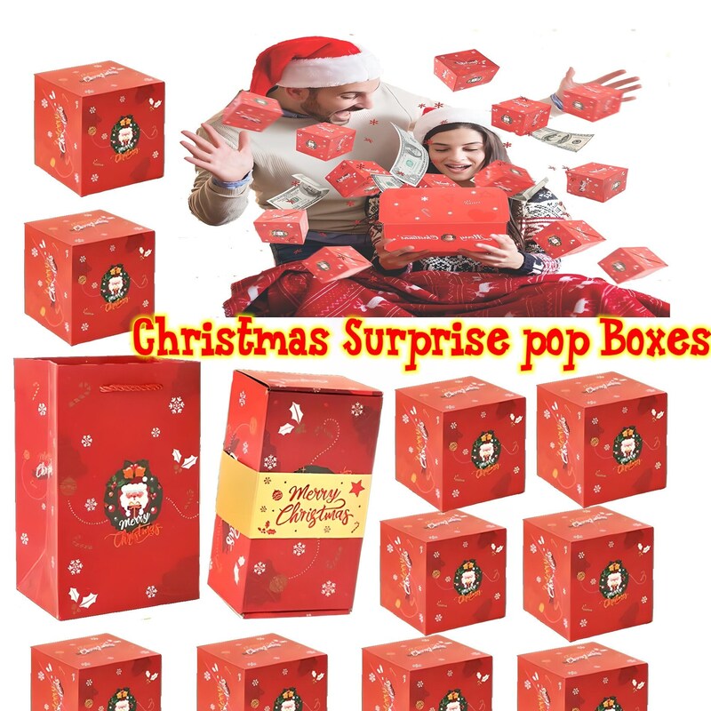 Exploding Christmas Money Gift Box - 60+ Gift Ideas for 2025