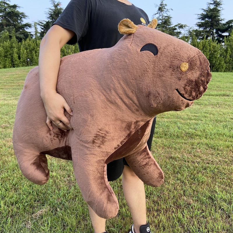 Stuffed Capybara Plush - Etsy