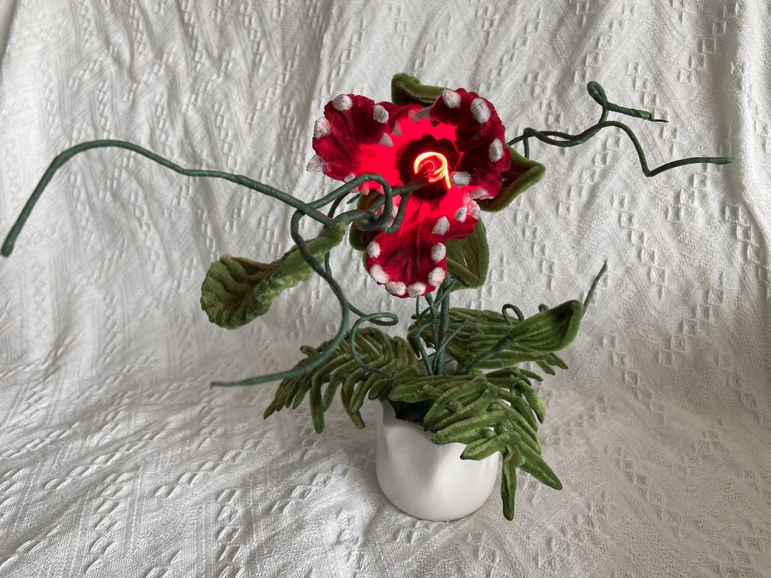 Handmade Venus Flytrap Carnivorous Plant Man-eating Plant Night Light ...