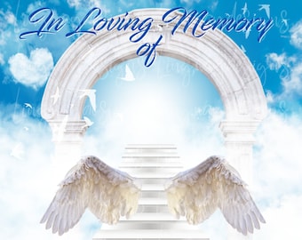 In Loving Memory Vinyl Decal Customized Name and Date - Etsy