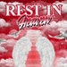 Red Heavens Stairway Rest in Heaven Angel Wings Memorial Background PNG ...