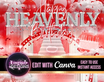 Gold 24k Long Live the Greatest Heaven Gate Template Memorial - Etsy