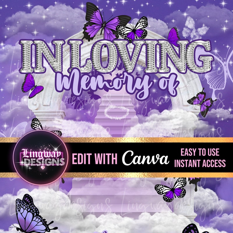 Memorial Butterfly - Etsy