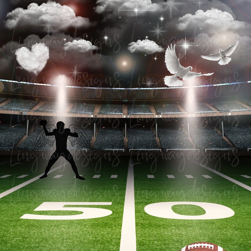 Football Field Memorials - Etsy