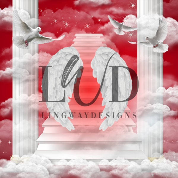 Red Funeral Background - Etsy