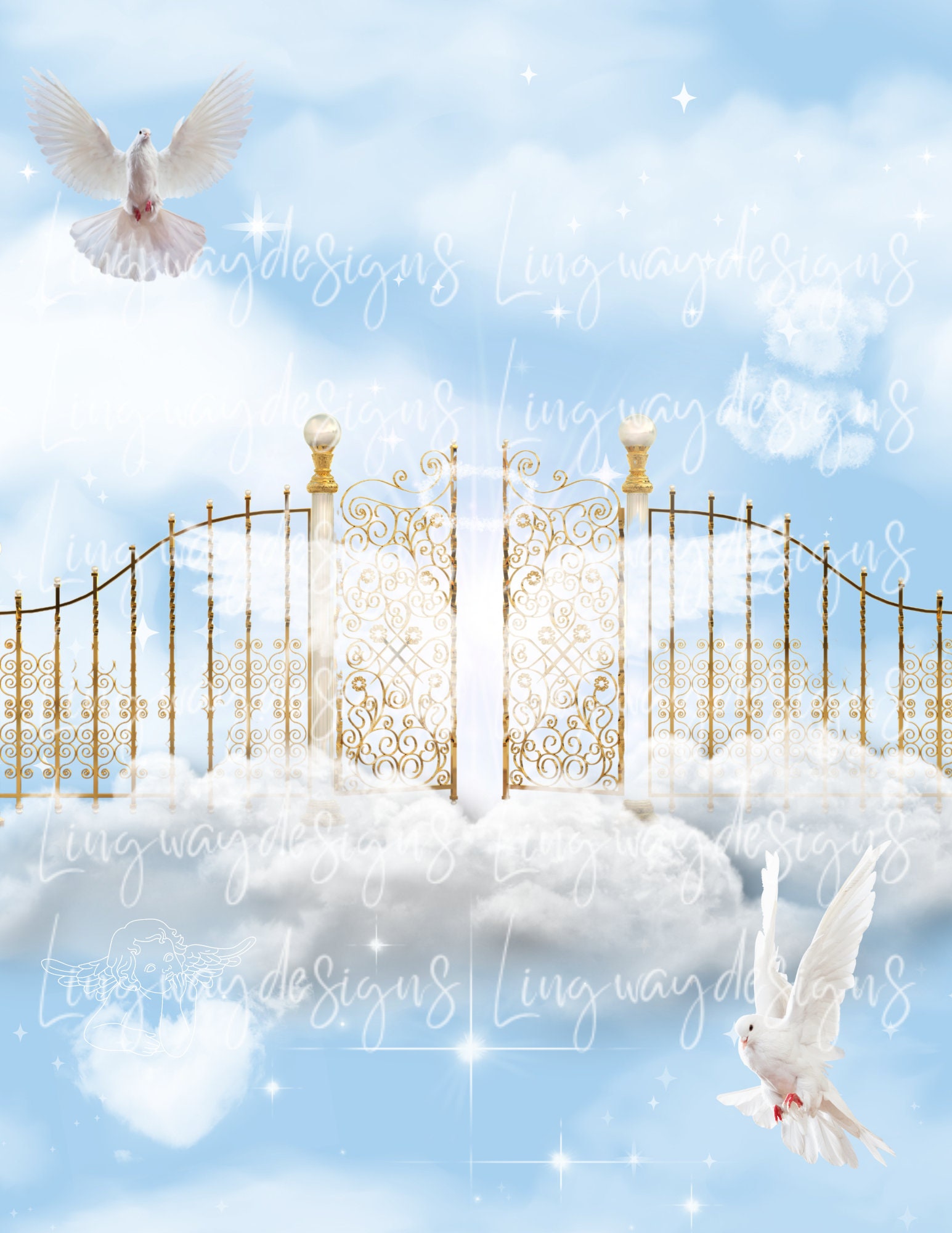 Heaven Gates With Angels