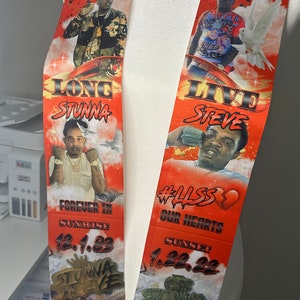 Custom Memorial Sash RIP Stole Funeral Repass Stole Made-to-order - Etsy