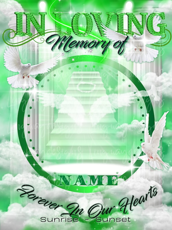 In Loving Memory Sunset Backgrounds