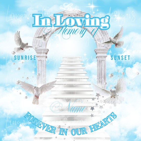 In Loving Memory Sunset Backgrounds