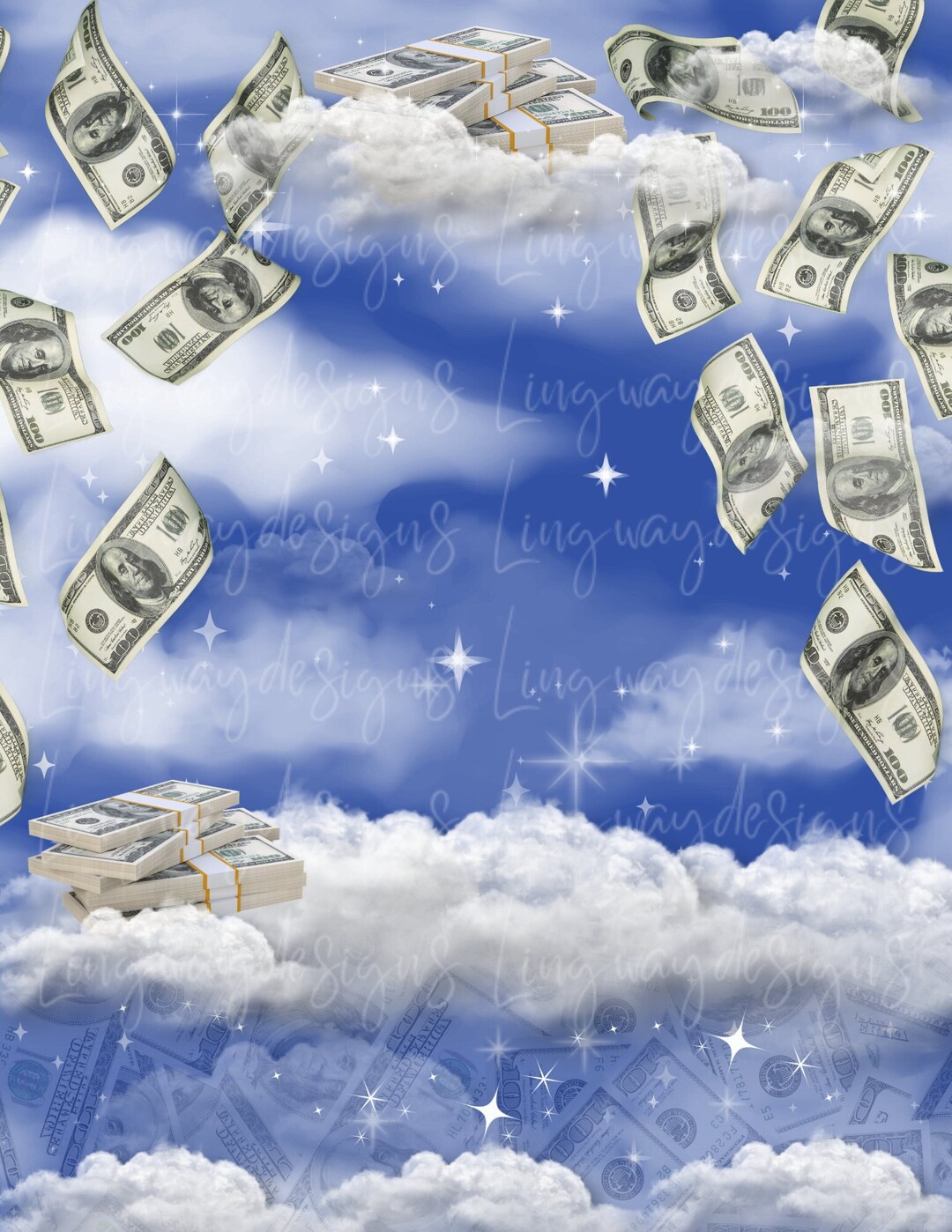 Blue Sky Heaven Memorial Background PNG Add Photo Rest in Peace for ...