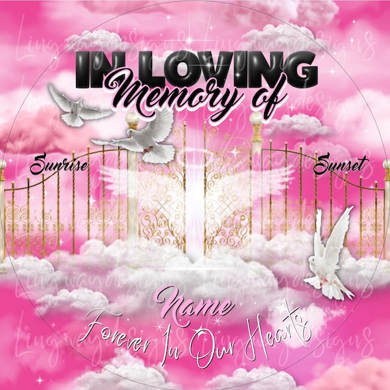 In Loving Memory Sunset Backgrounds
