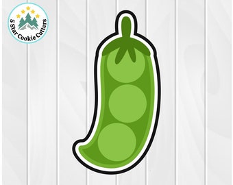 Peas Cookie Cutter - Etsy