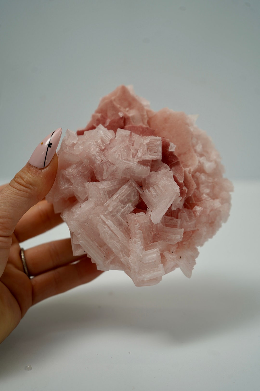 Pink Halite Crystal Halite Crystal From Searles Lake, Trona California ...