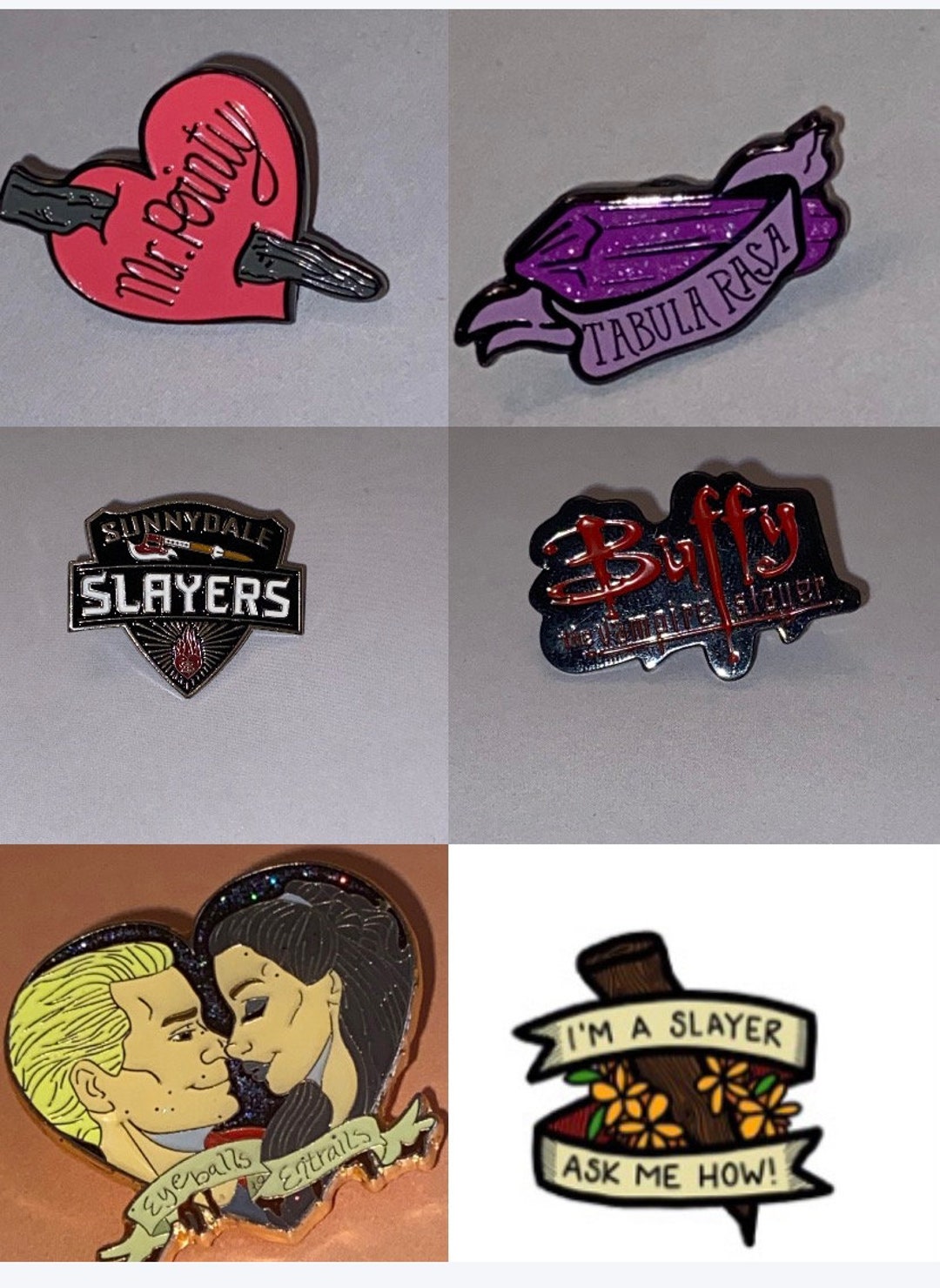 Buffy the Vampire Slayer / Metal-enamel/ Pin Badge / - Etsy UK