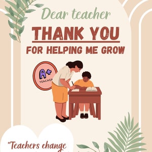 Teacher Appreciation Week Printable Sign | Instant Download | Printable ...