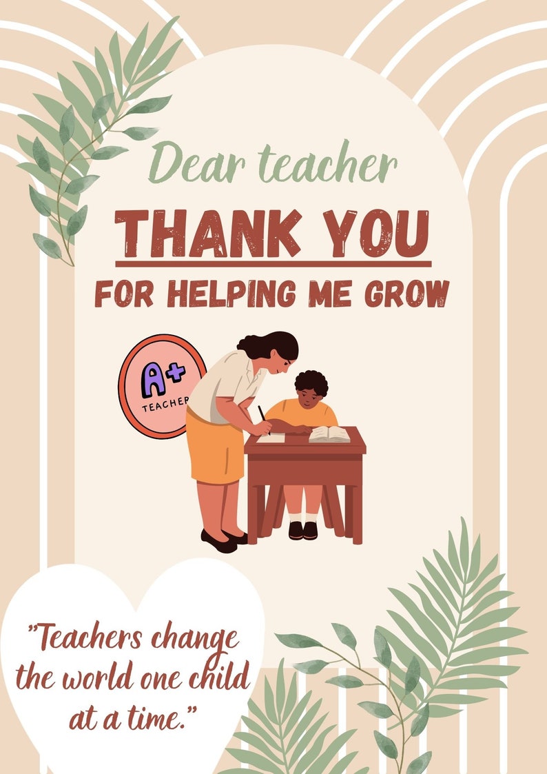 Teacher Appreciation Week Printable Sign | Instant Download | Printable ...