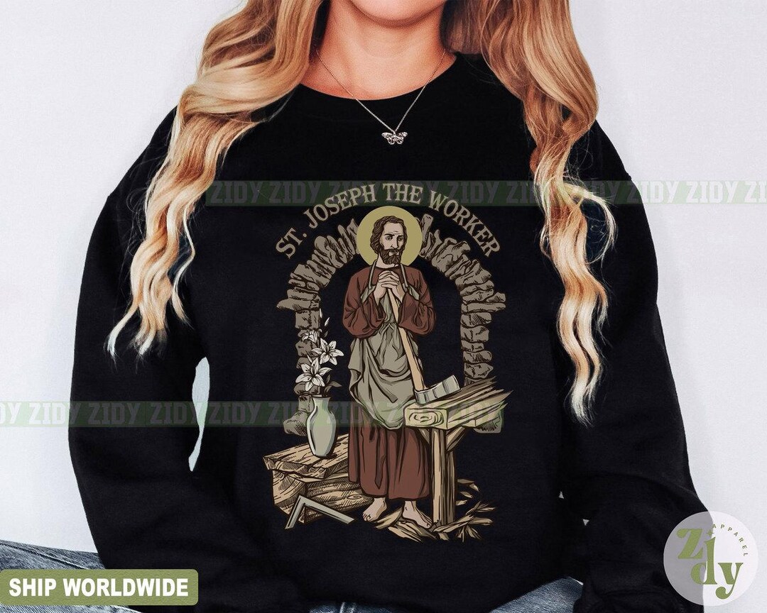 Saint Joseph the Worker, Joseph Terror of Demons Shirt, Catholic Shirt ...