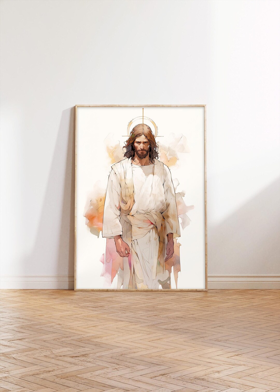 Jesus Christ Artwork Art Print Minimalist Christian Christian Art, LDS ...