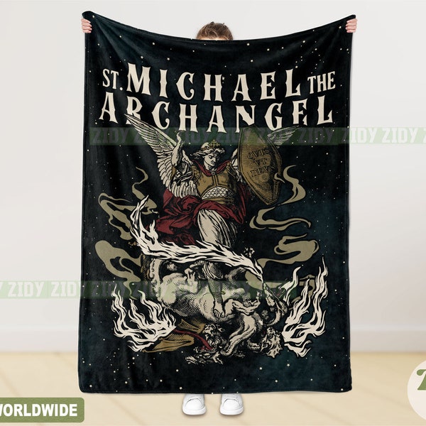 St Michael Blanket - Etsy