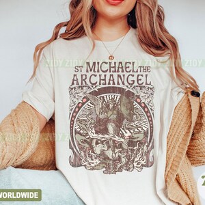 Saint Michael Shirt, St. Michael the Archangel Shirt, Catholic Shirt ...