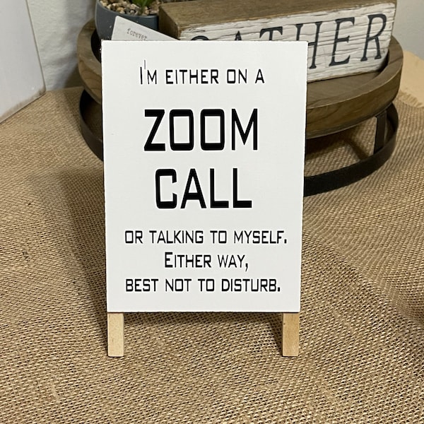 On a Call Desk Sign - Etsy