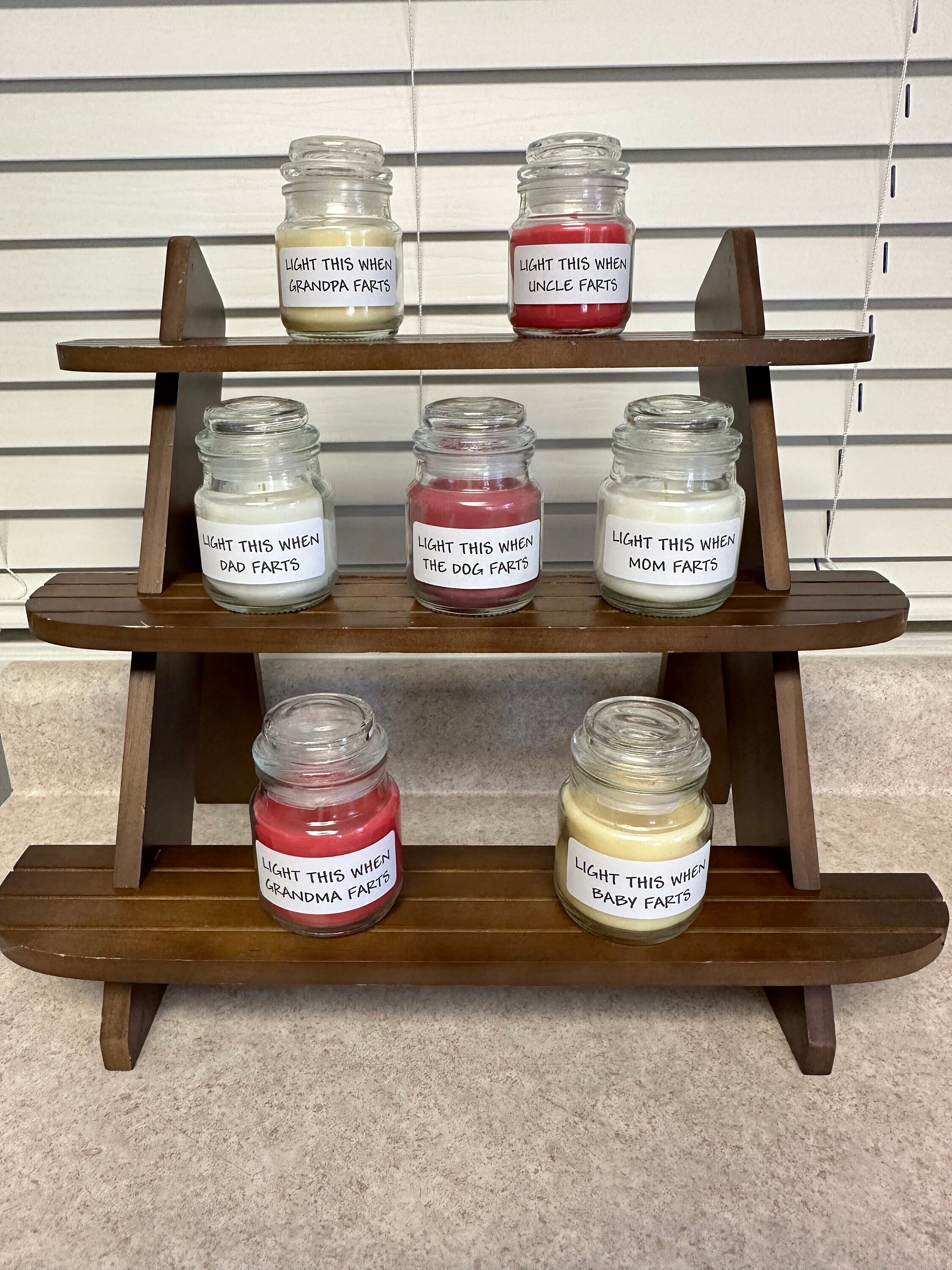 Funny Family Fart Candles - Etsy