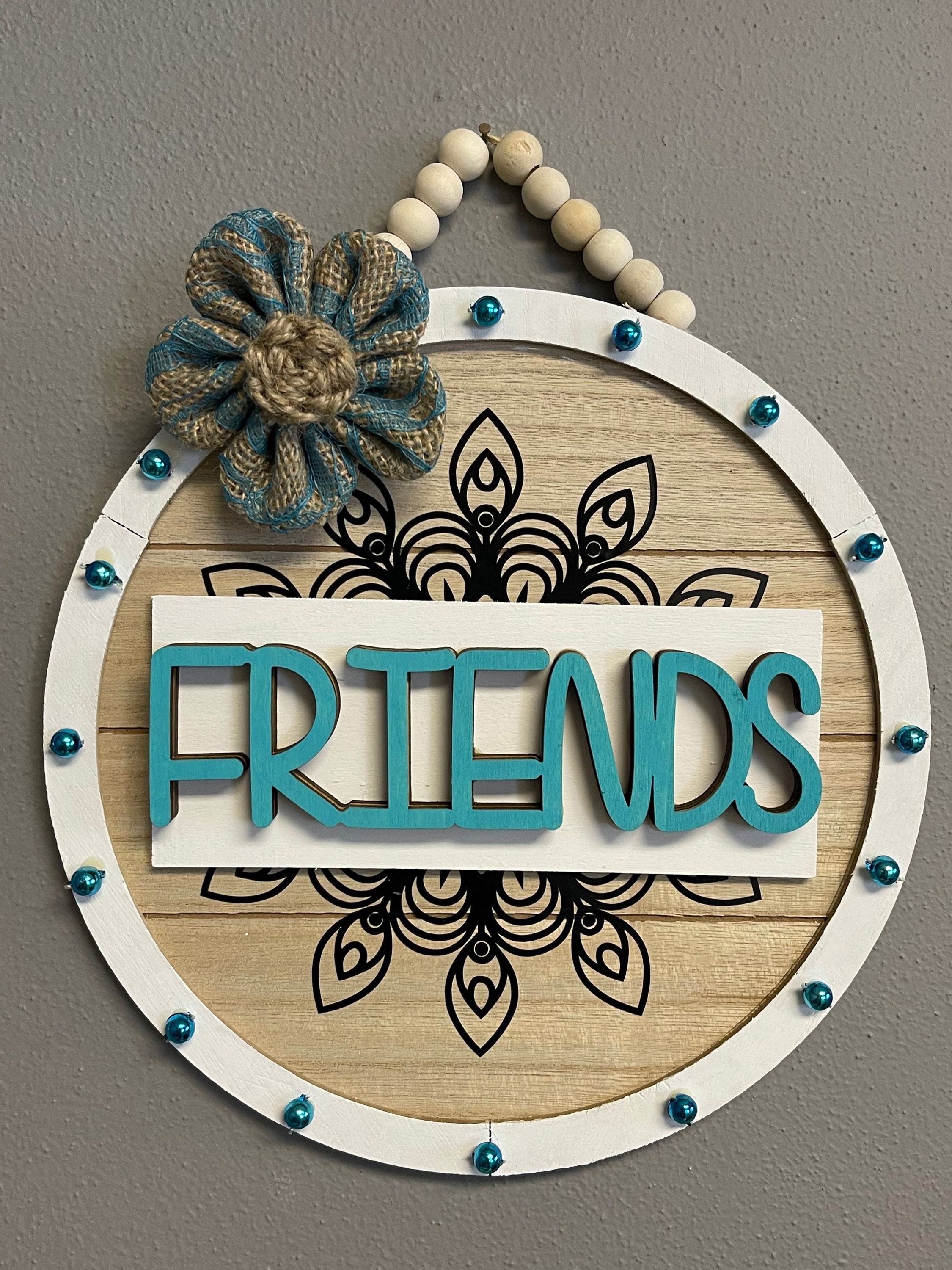 Friends Wall Decor - Etsy