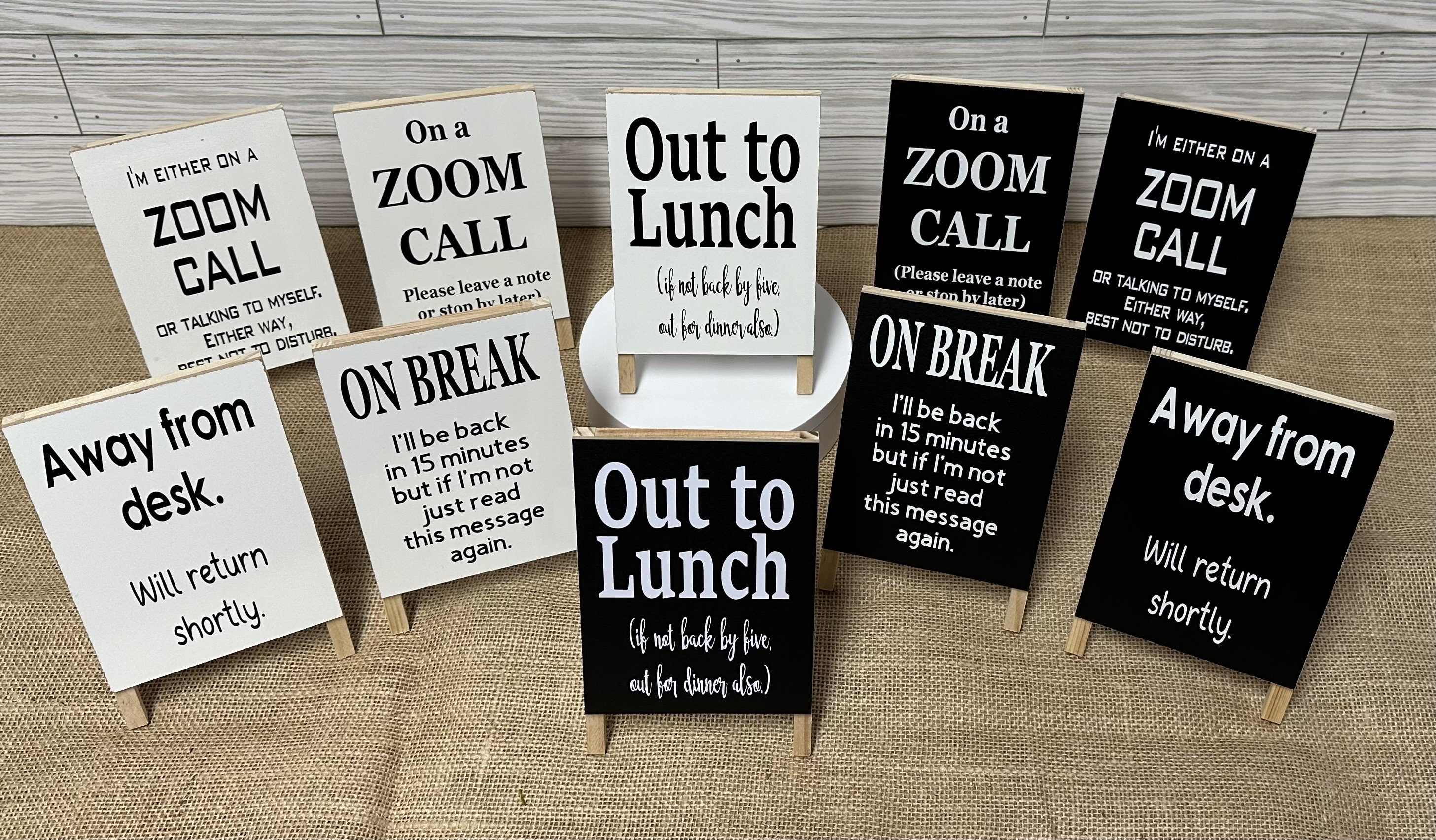 Out to Lunch Office Desk Sign - Etsy