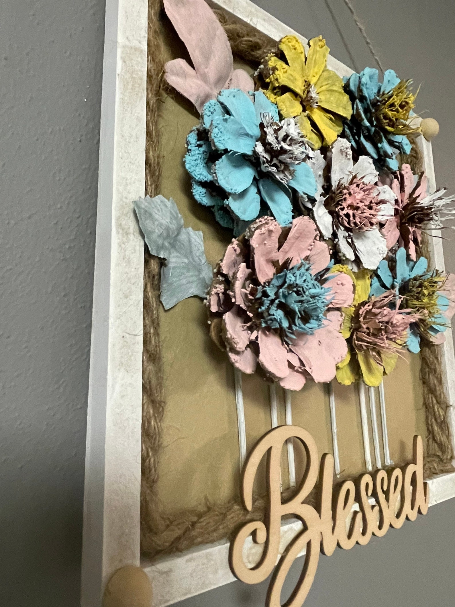 Handmade “flower” Wall Decor - Etsy