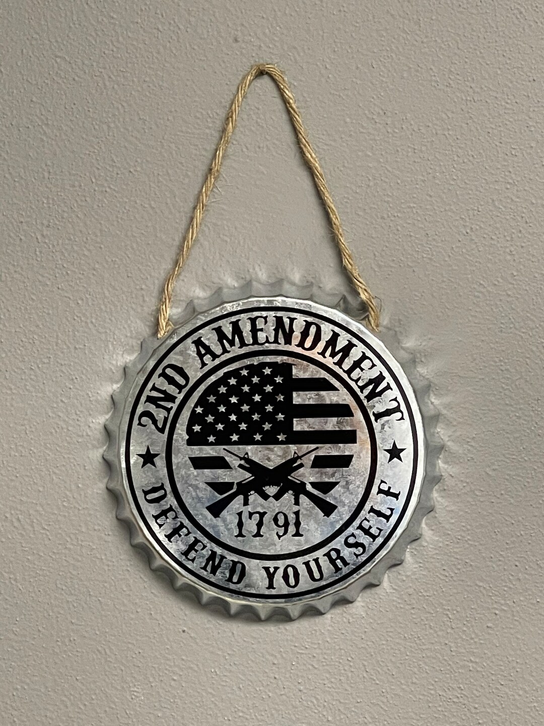 2nd Amendment Hanging Decor Gun Rights - Etsy