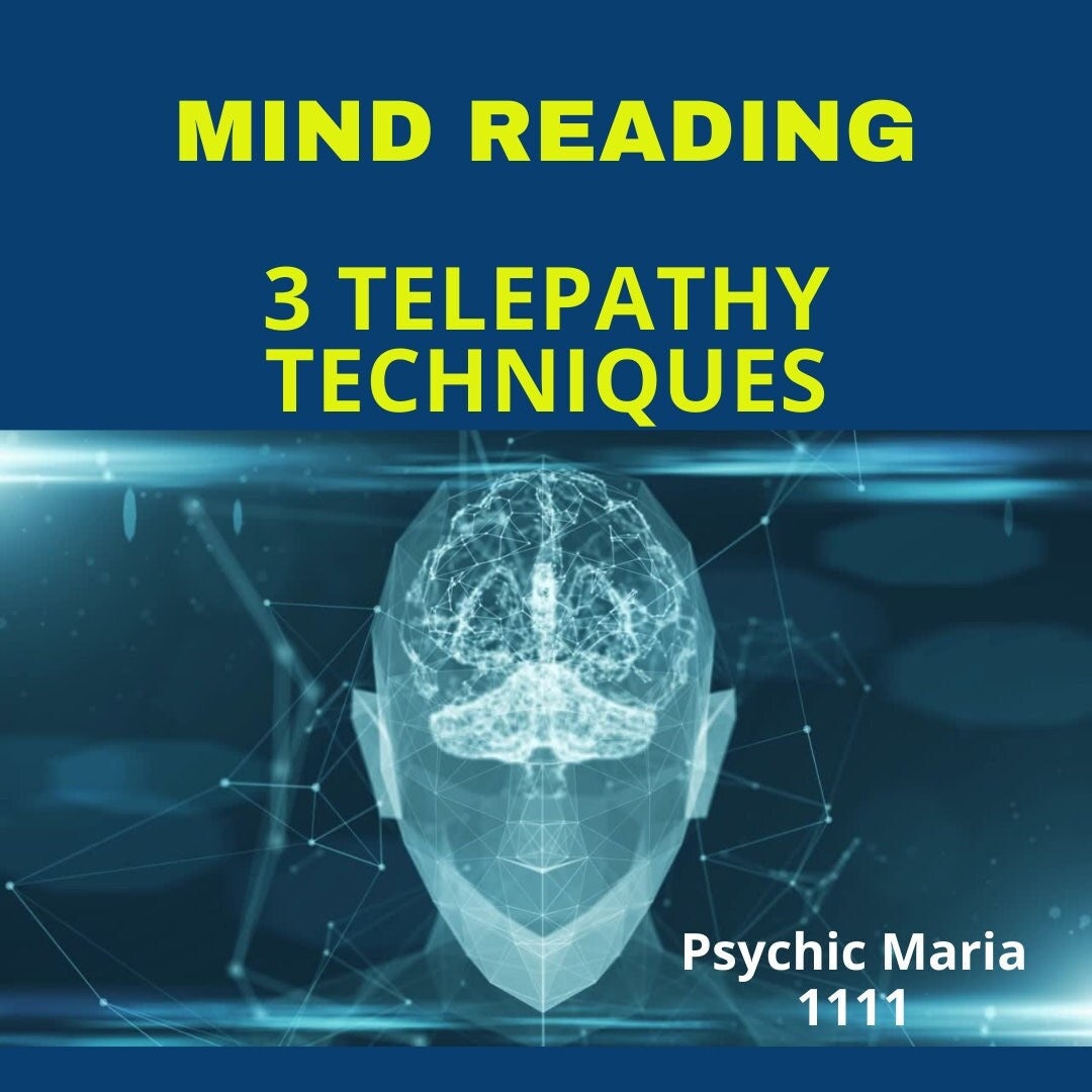 Very Accurate Detailed Mind Reading With 3 Telepathy Techniques / Any ...