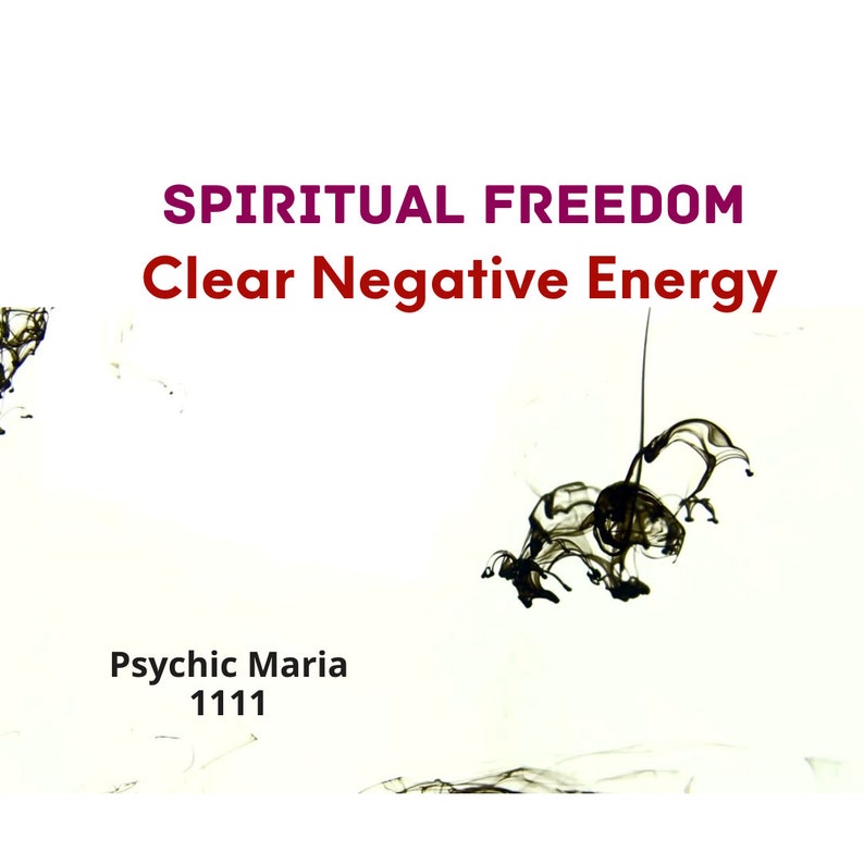 Clear Negative Energy & Remove Blocks - Etsy