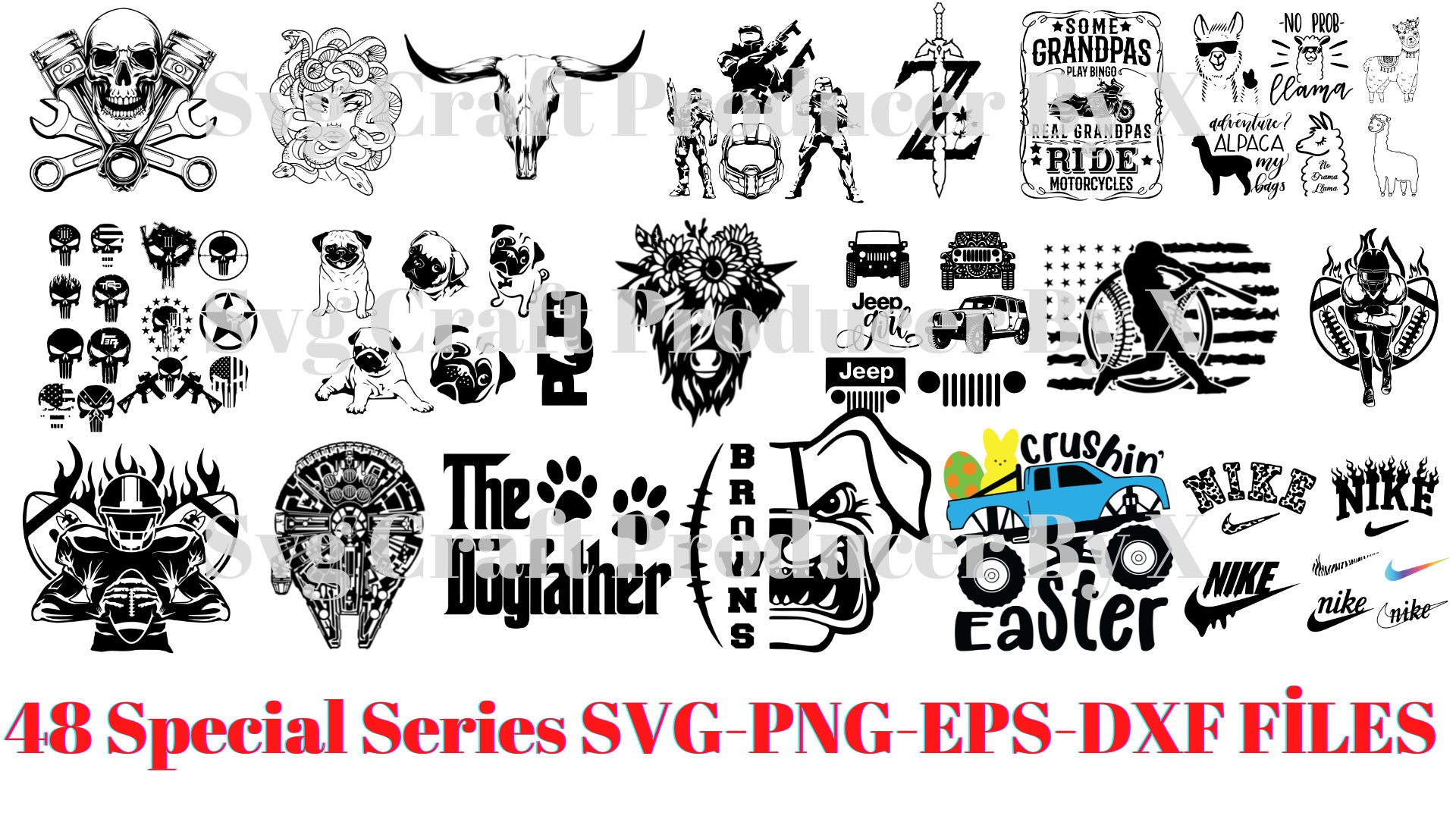 48 Premium Svg Bundle Svg Bundlessvg Designs Mega Svg - Etsy