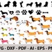 Dog SVG Bundle, Sausage Dogs SVG, Dog Clipart, Dog Cut File for Cricut ...