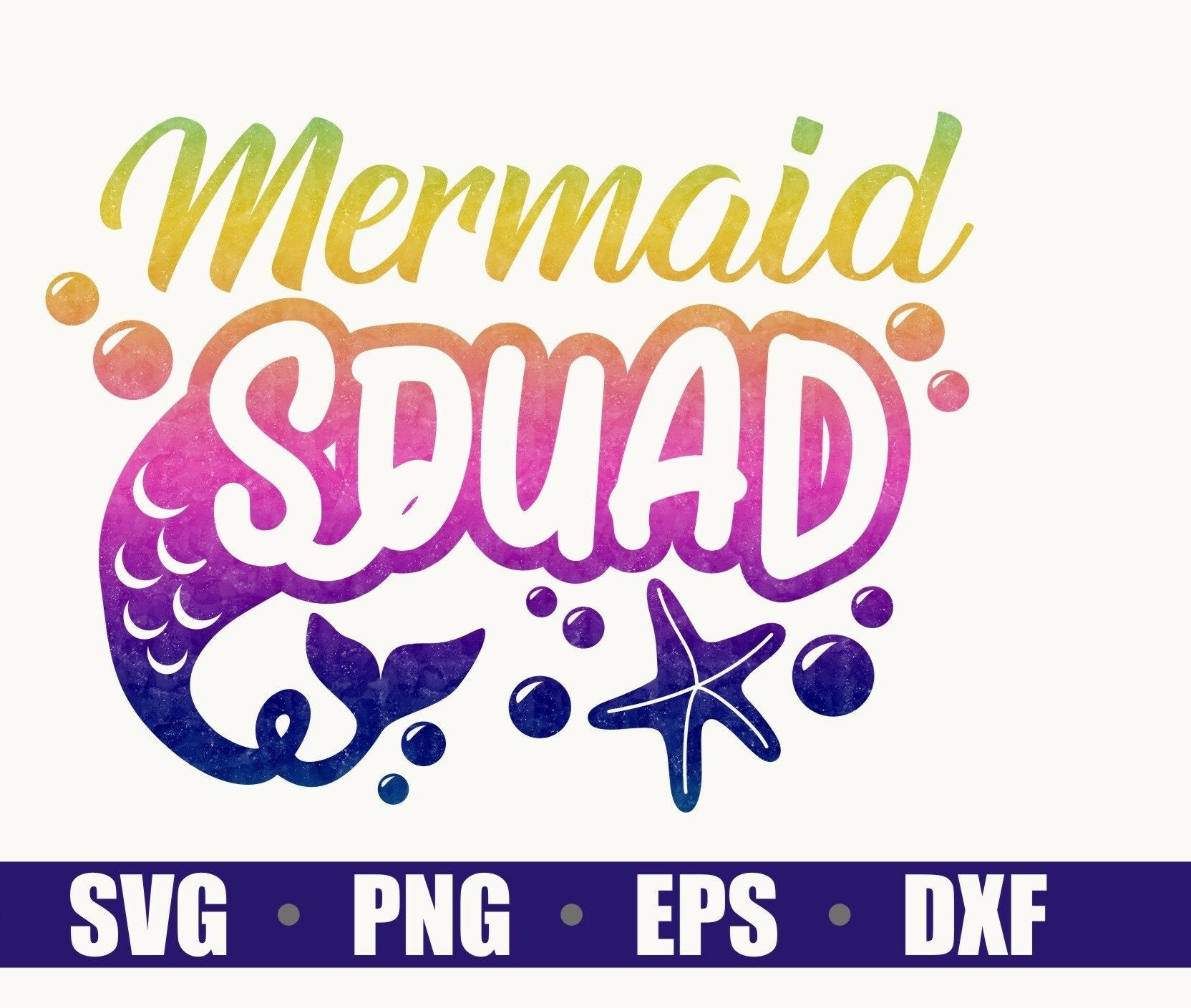 Mermaid SVG / Mermaid Monogram / Cute Mermaid Svg / Sea Beach - Etsy