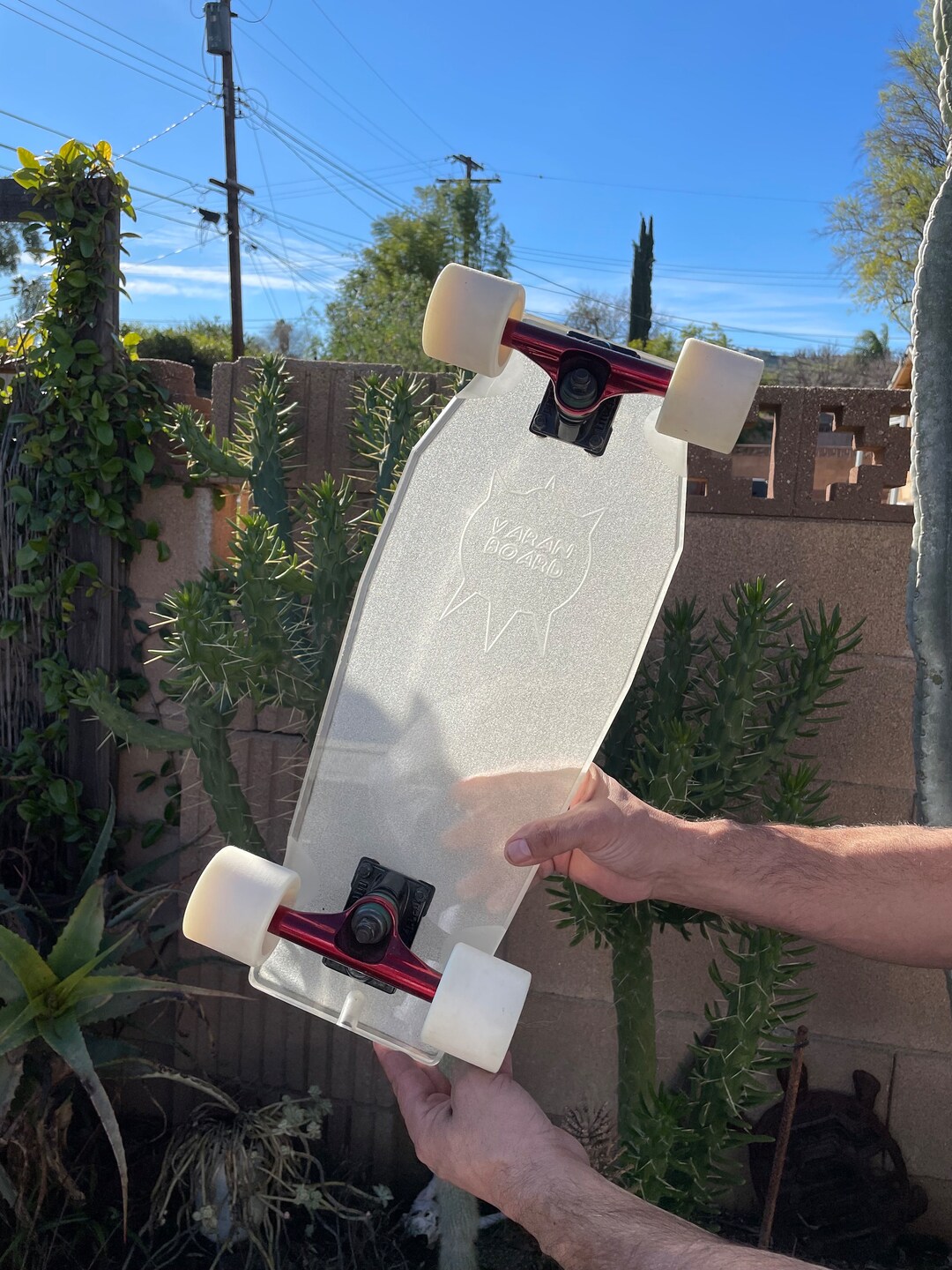 Varanboard | Clear Plexi Penny Board | Novelty Cruiser | - Etsy