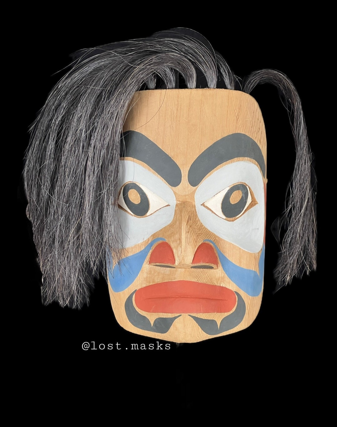 Ditidaht First Nation Indigenous Warrior Mask - Etsy