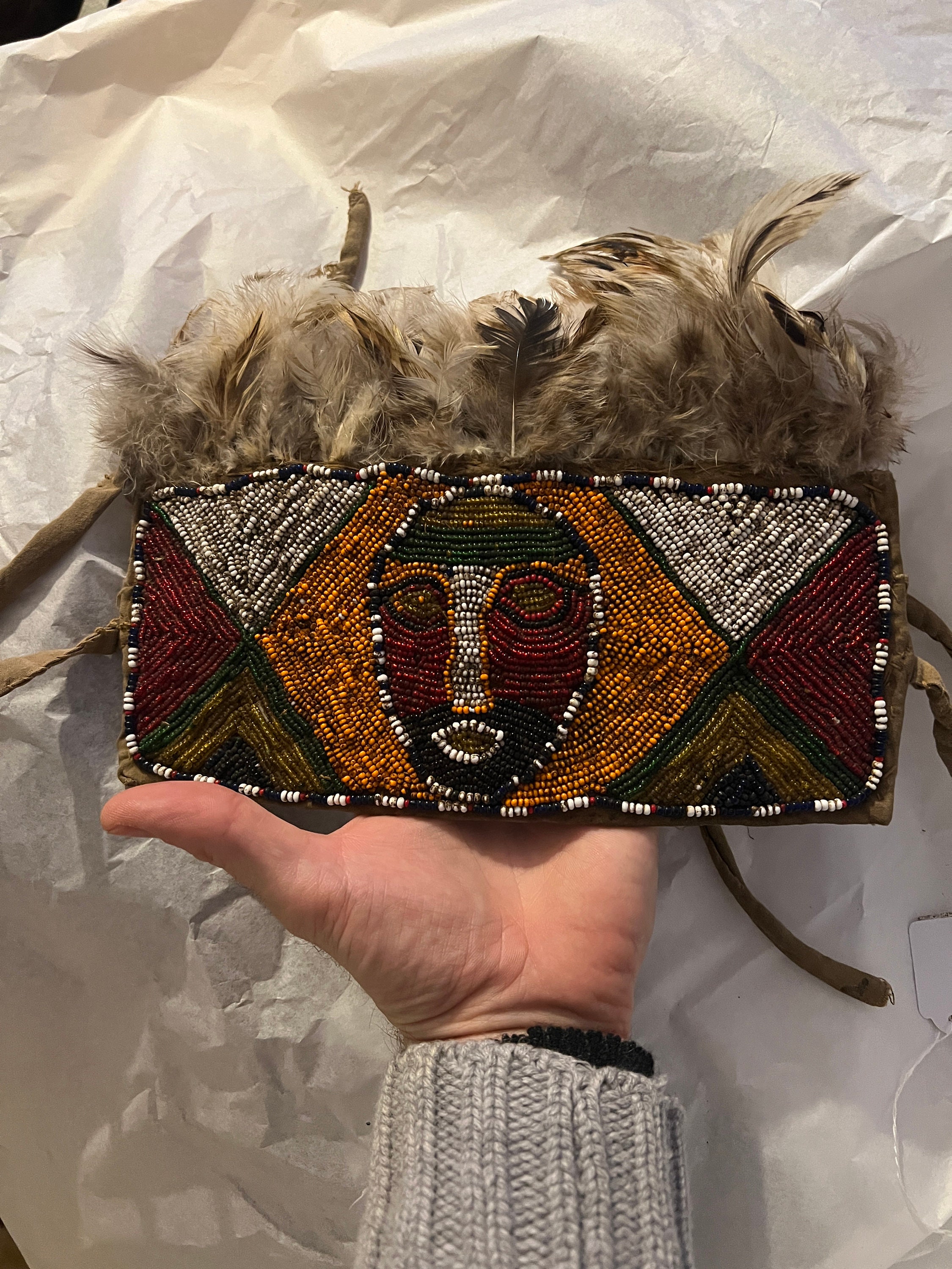 Antique Headdress of the Tabwa Tribe - Etsy