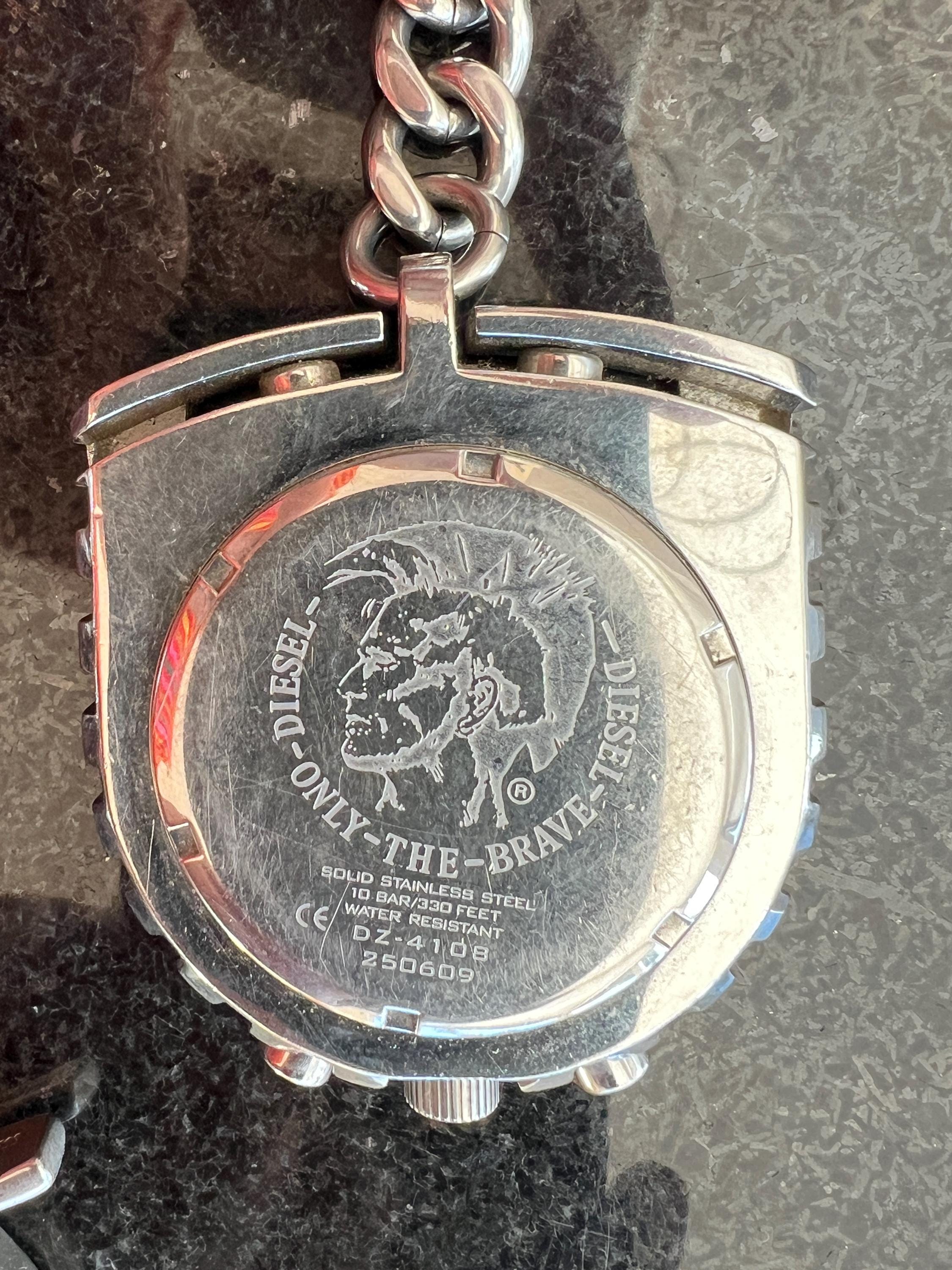 Diesel Pocket Watch DZ 4108 - Etsy