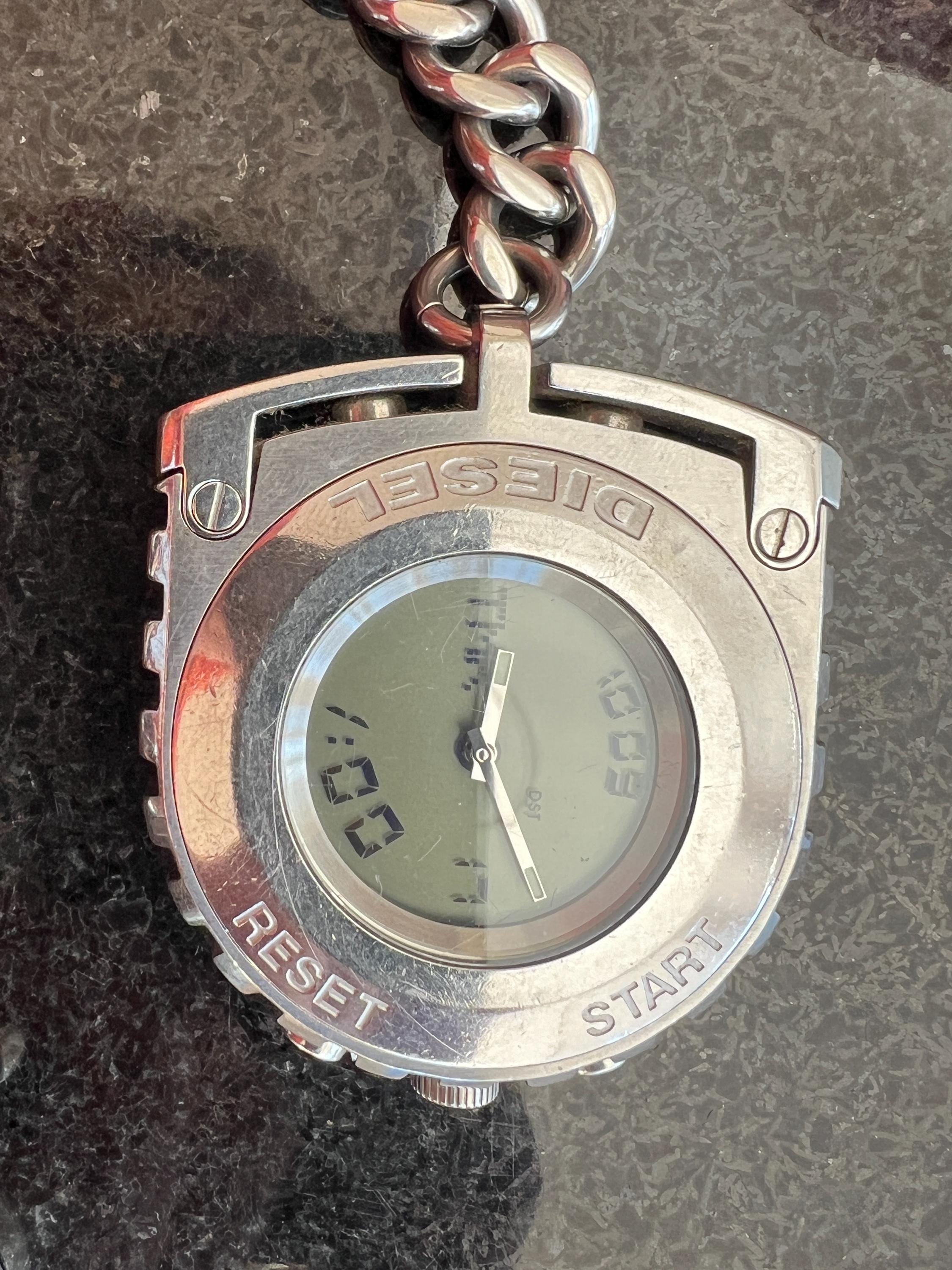 Diesel Pocket Watch DZ 4108 - Etsy