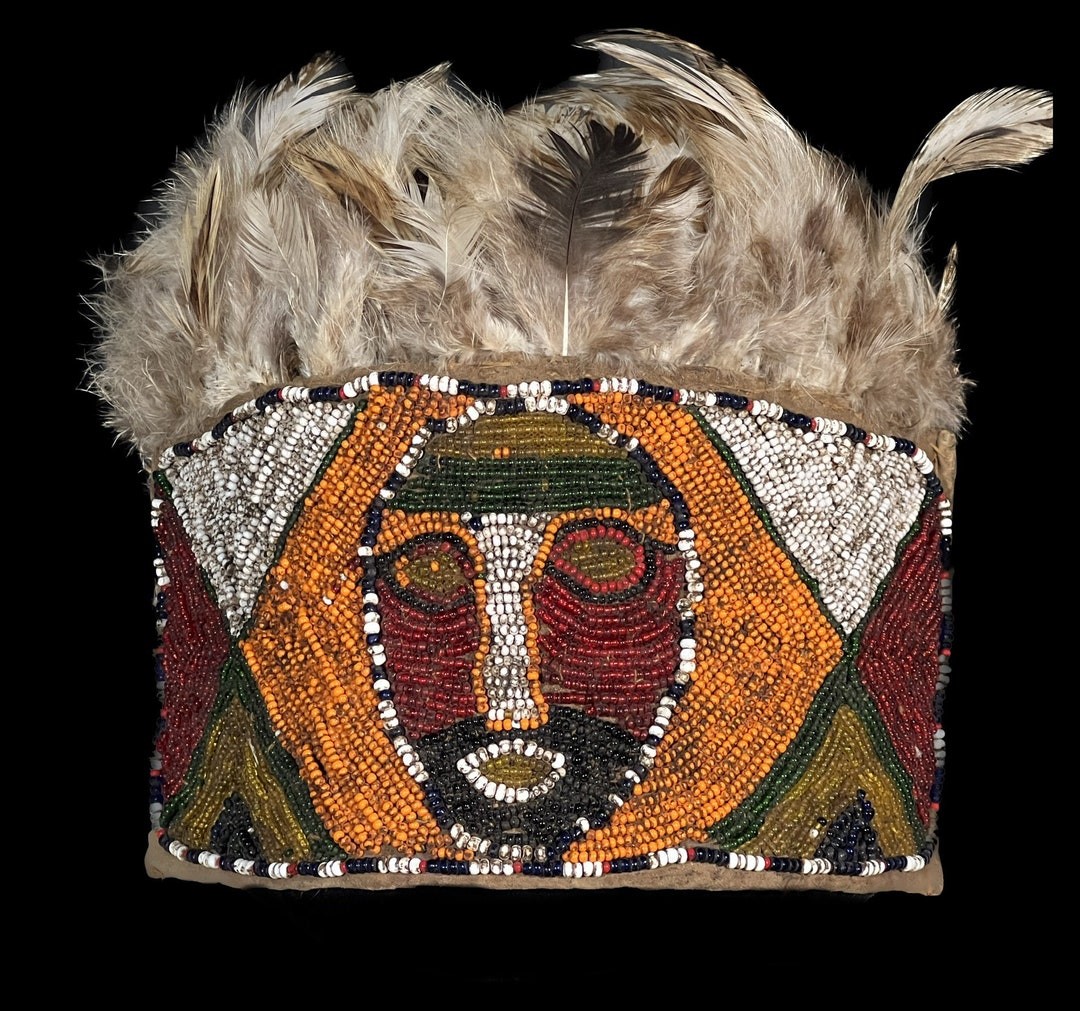 Antique Headdress of the Tabwa Tribe - Etsy