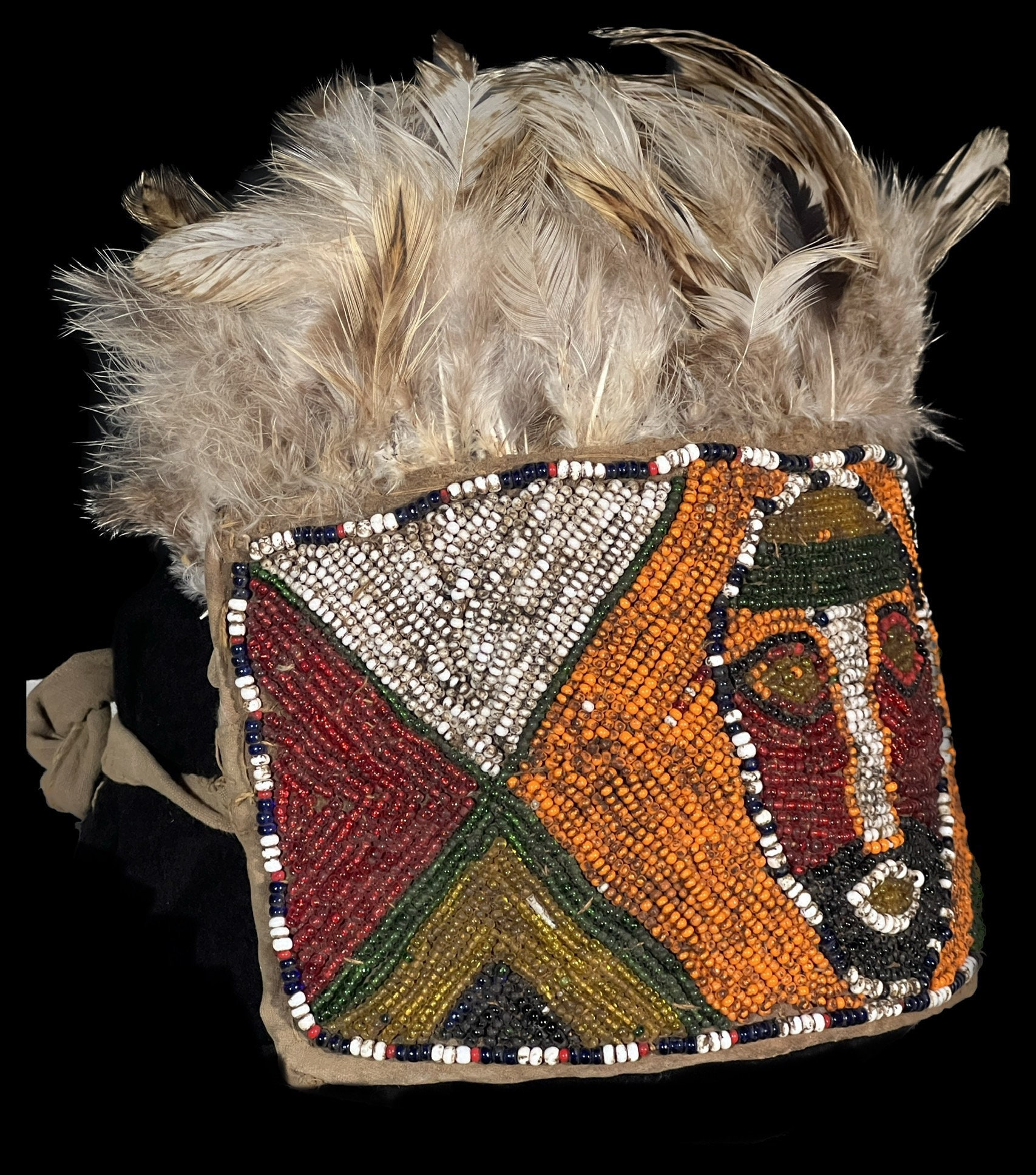 Antique Headdress of the Tabwa Tribe - Etsy