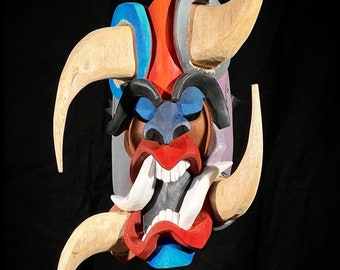 Boruca Mask - Etsy UK